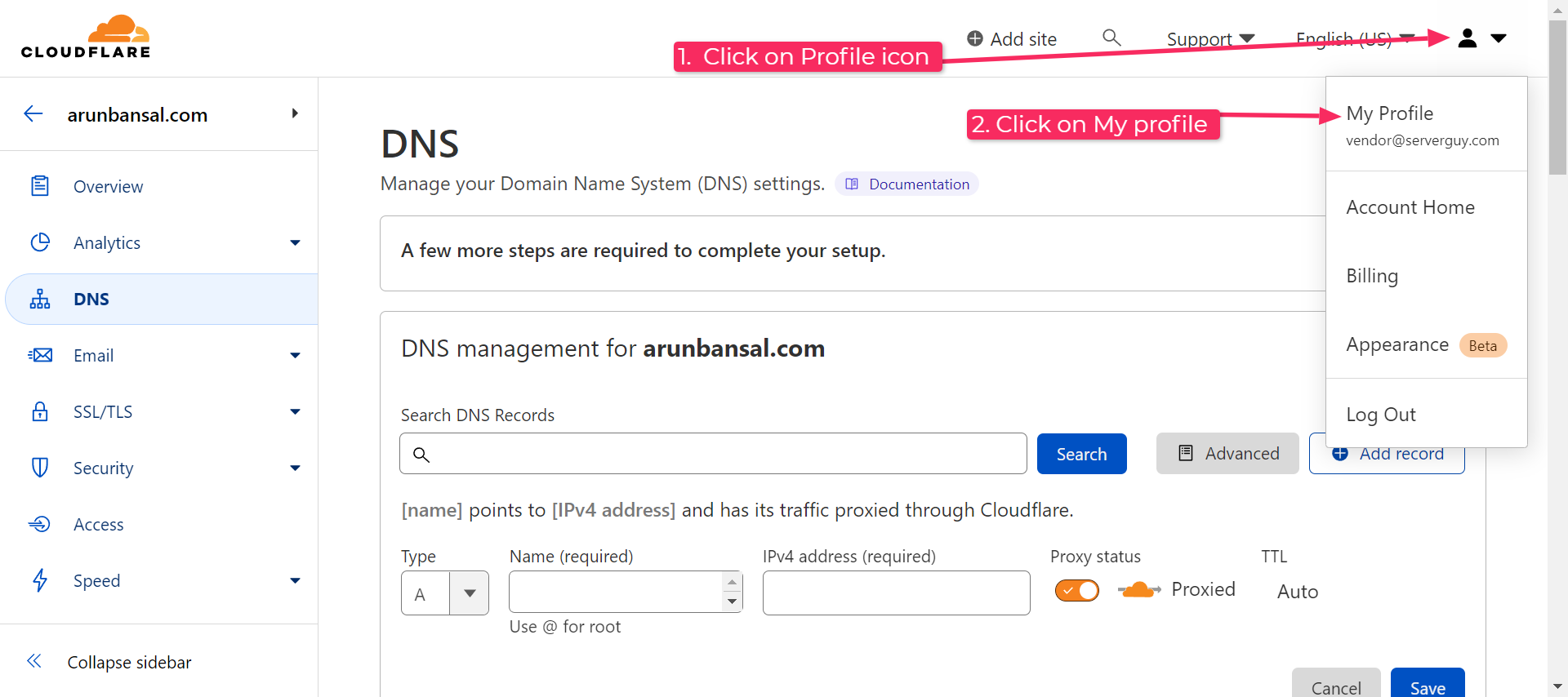 How to Find CloudFlare Global API Key to Connect Breeze and CloudFlare? How to Find CloudFlare Global API Key to Connect Breeze and CloudFlare?